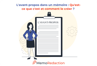Сomment faire un avant-propos de mémoire [+ exemple PDF] 🧩
