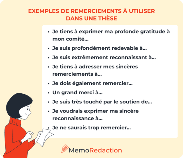 Rédiger des remerciements de thèse : formules et exemple 🙌